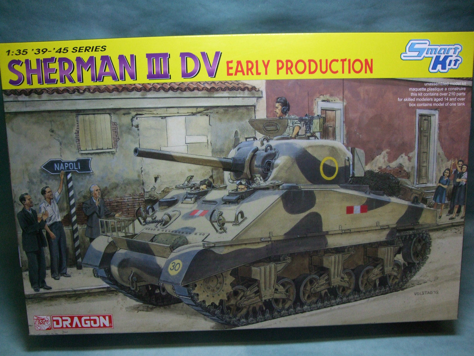 Armour Smart Kit DRAGON 6573 1/35 Sherman III DV Early Production Toys